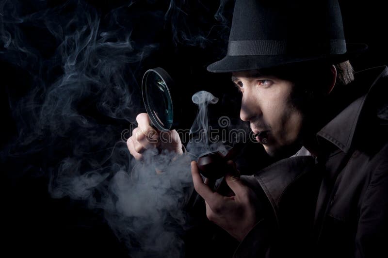 Private Investigator S Office Stock Illustration - Illustration of ...