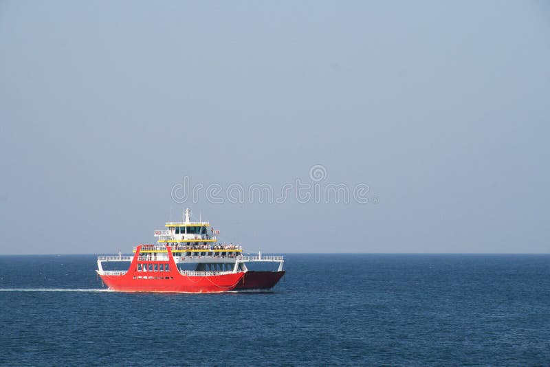 Private Ferry-boat To Corfu Editorial Photography - Image of blue ...