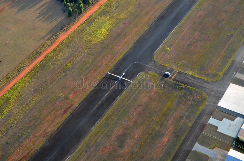 Private jet in hangar stock photo. Image of aircraft - 26695624