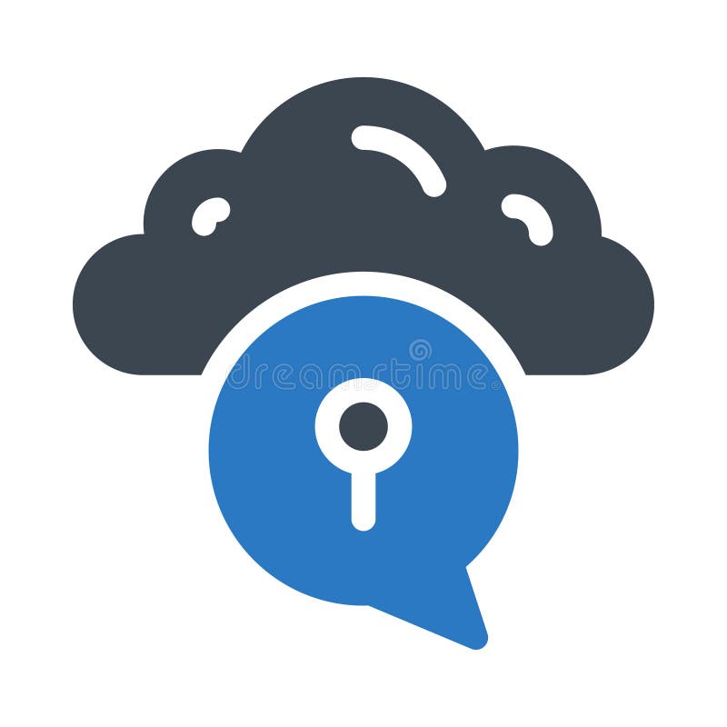 Private color line icon stock illustration. Illustration of protection ...