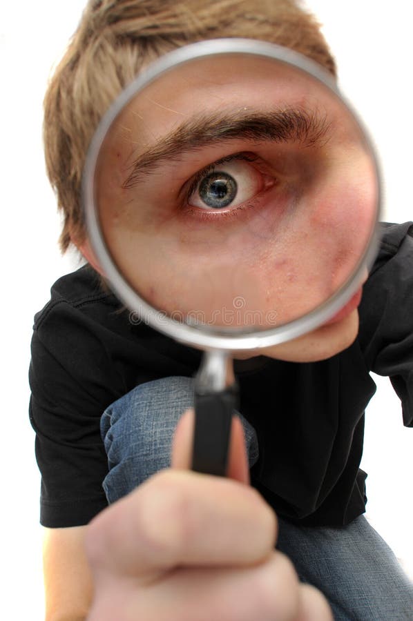 Private Inspector Detective Stock Image - Image of mystery, closely ...