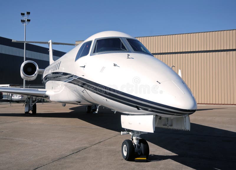 Private jet stock image. Image of welcoming, transport - 8761929
