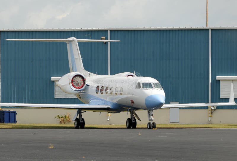 Private jet stock image. Image of welcoming, transport - 8761929