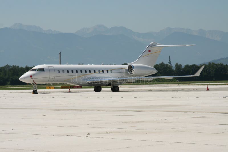 Private Jet ready to Board stock photo. Image of deck - 66058520