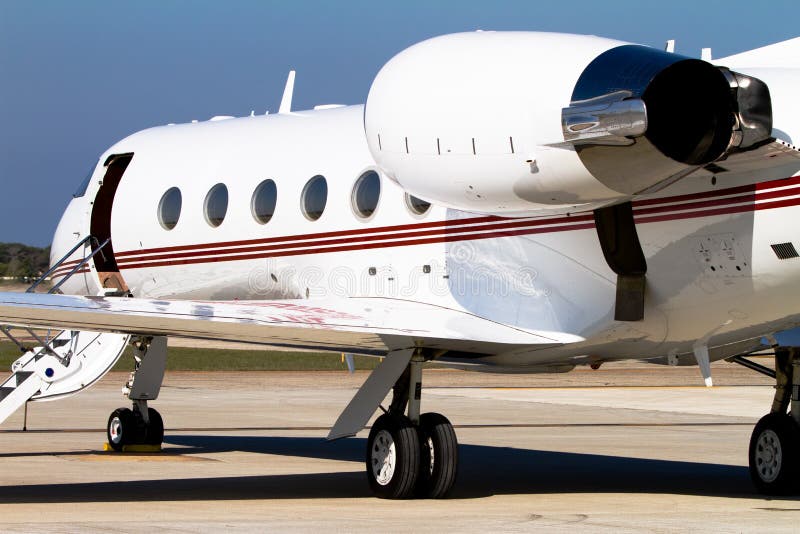 Private Jet stock photo. Image of expensive, parked, pilot - 21716672