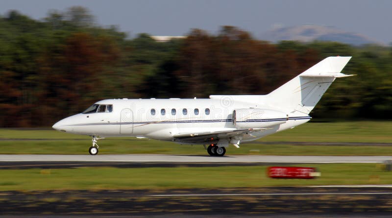 Red private jet stock photo. Image of airplane, business - 30083252