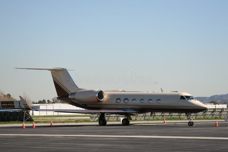 Private jet stock image. Image of welcoming, transport - 8761929