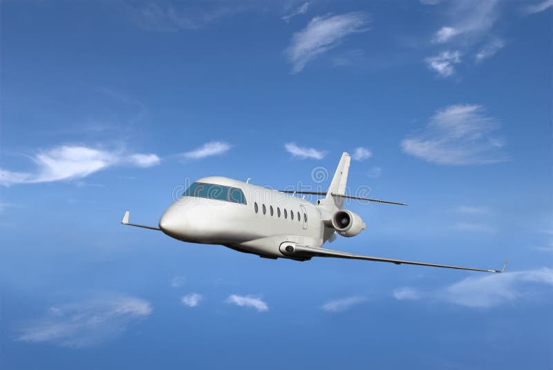 Private jet stock image. Image of flying, flight, private - 2578899