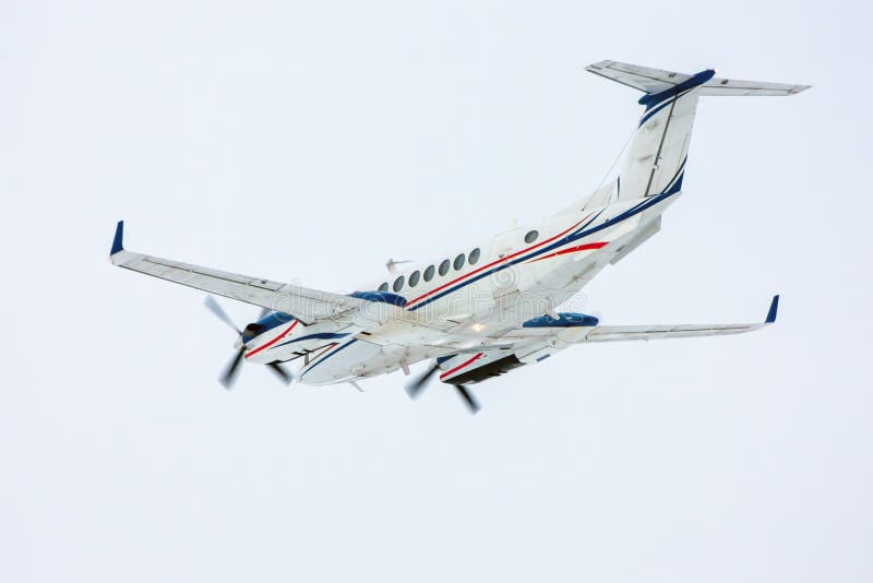 Private Jet Plane Taking Off Stock Image - Image of trip, airplane ...