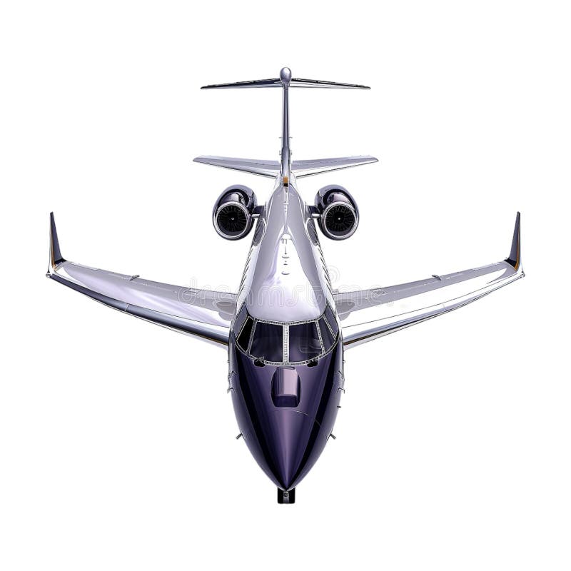 Private Jet on Transparent Background - Ai Generated Stock Illustration ...