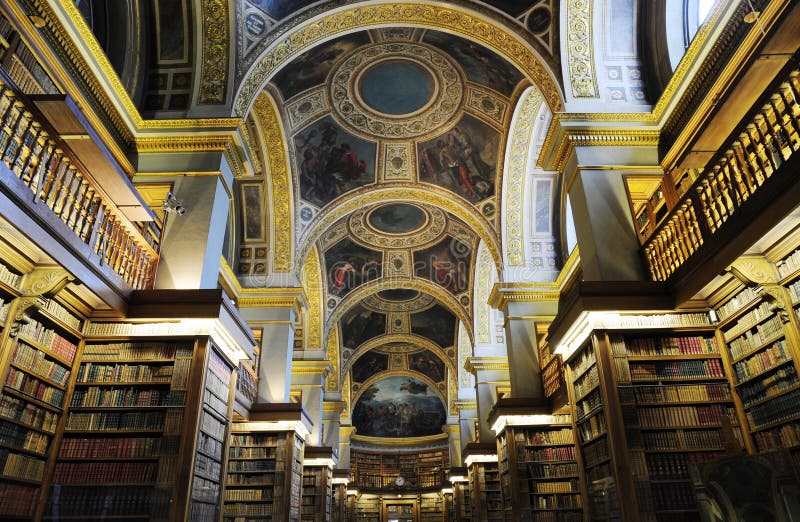 Private library at home stock photo. Image of couch, modern - 51615222