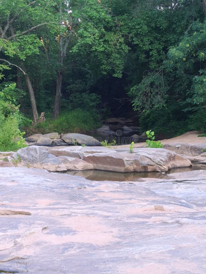 Private little wading pool stock photo. Image of rapid - 238290692