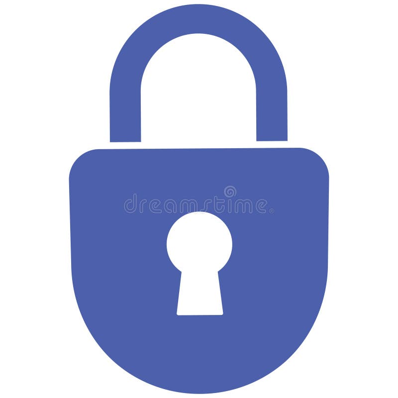 Private Lock Isolated Vector Icon Which Can Easily Modify or Edit Stock ...
