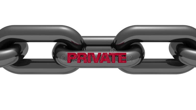 Private stock illustration. Illustration of metal, private - 43447685