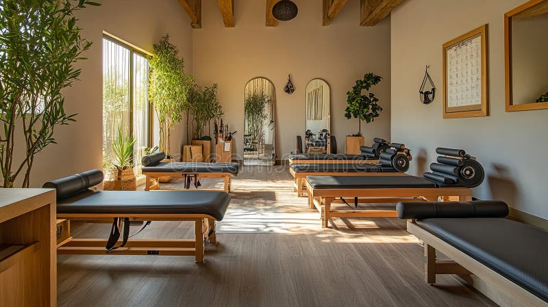 A Private Pilates Class with a Luxury Studio Setup and Personalized ...