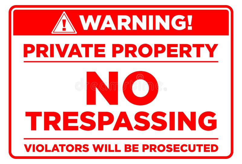 Private property sign stock vector. Illustration of evidence - 33998692 Private property sign stock vector. Illustration of evidence - 33998692