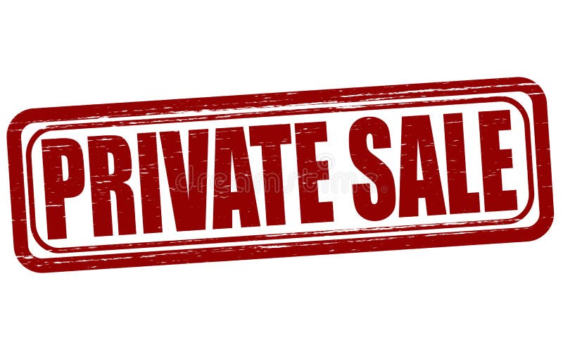 Private sale stock illustration. Illustration of miscellaneous - 110053296