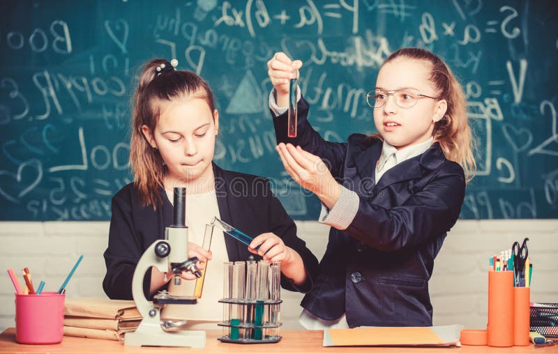 Private School. Gymnasium Students with in Depth Study of Natural ...