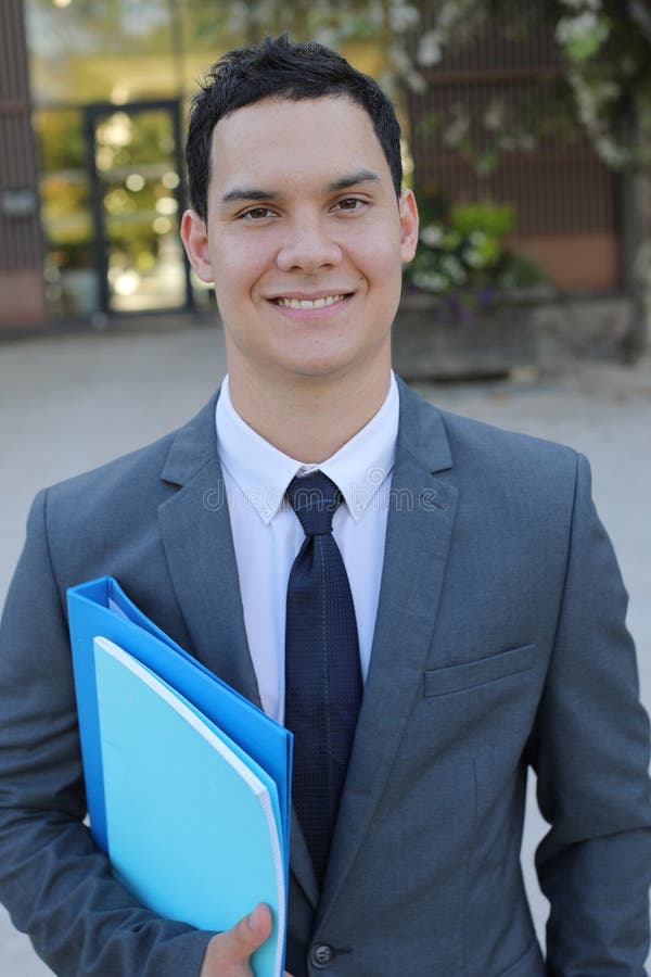 Private School Male Student Wearing a Preppy Uniform Stock Image ...