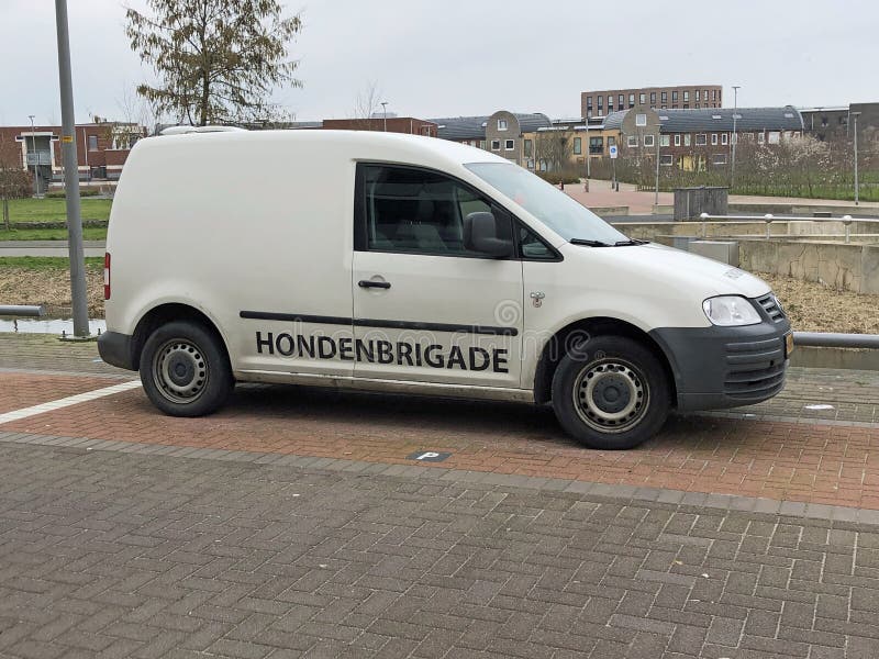 Private Security Dog Brigade Vehicle. Editorial Image - Image of ...