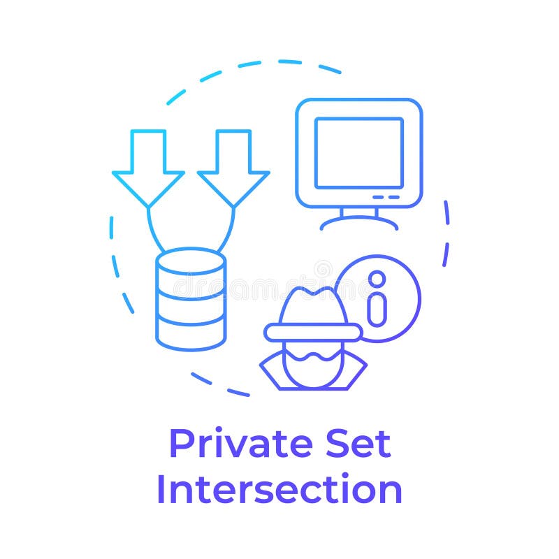 Private Set Intersection Stock Illustrations – 17 Private Set ...
