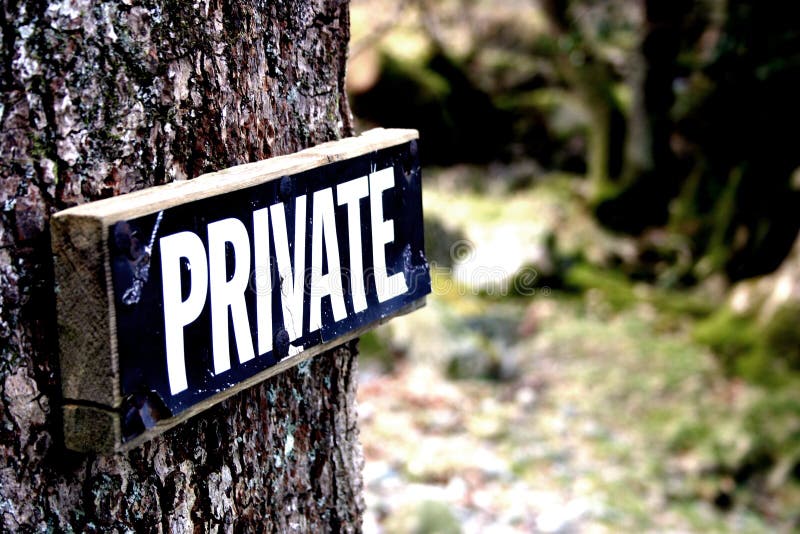 Private sign stock photo. Image of ornate, england, metal - 41815232