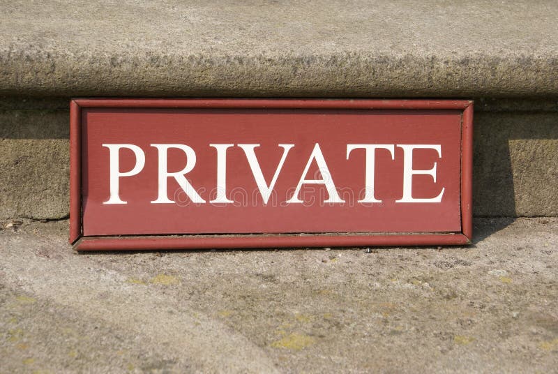 Private sign stock photo. Image of home, private, staff - 44002312