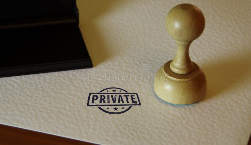 Private stamp and stamping stock image. Image of grunge - 257615019
