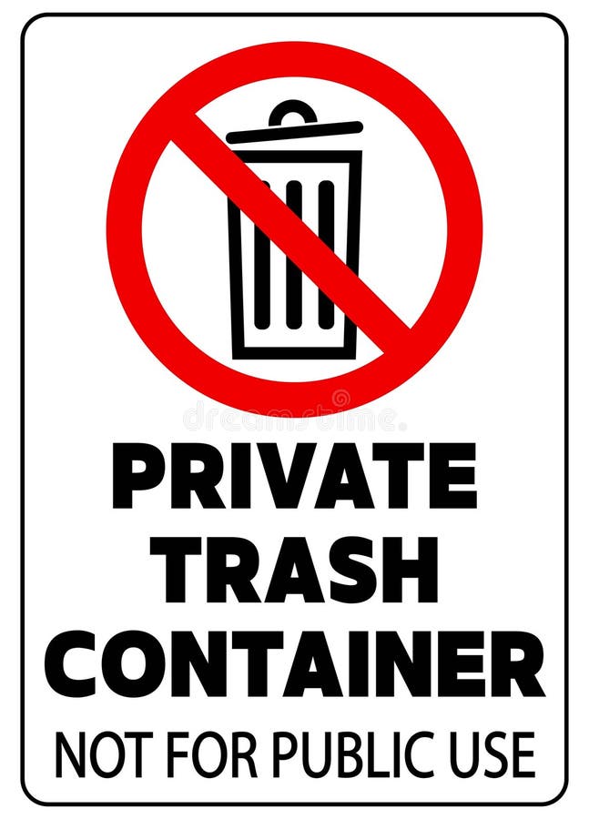 Prohibited Waste Disposal Stock Illustrations – 86 Prohibited Waste ...