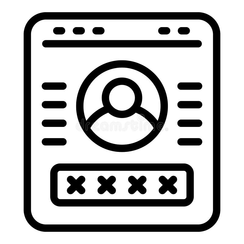 Private User Icon, Isometric Style Stock Vector - Illustration of ...