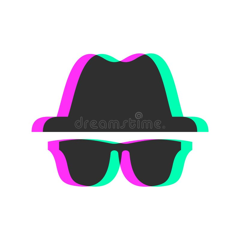 Private visual effect icon stock vector. Illustration of criminal ...