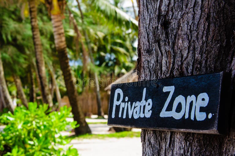 Private zone sign stock photo. Image of seaside, travel - 42631962