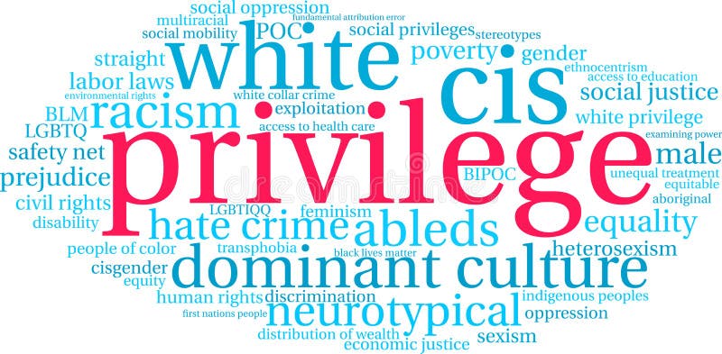 Privilege Word Cloud stock vector. Illustration of equity - 209621511