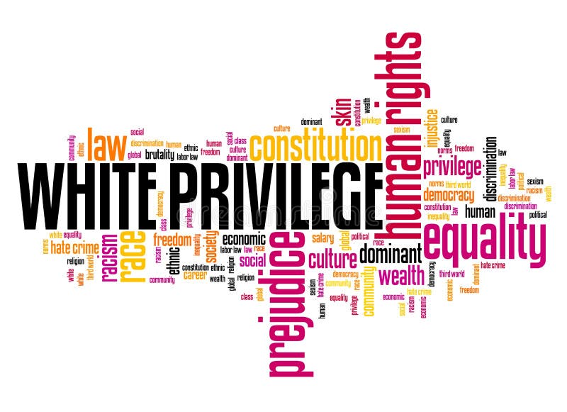 Privilegio blanco stock de ilustración. Ilustración de imparcialidad ...