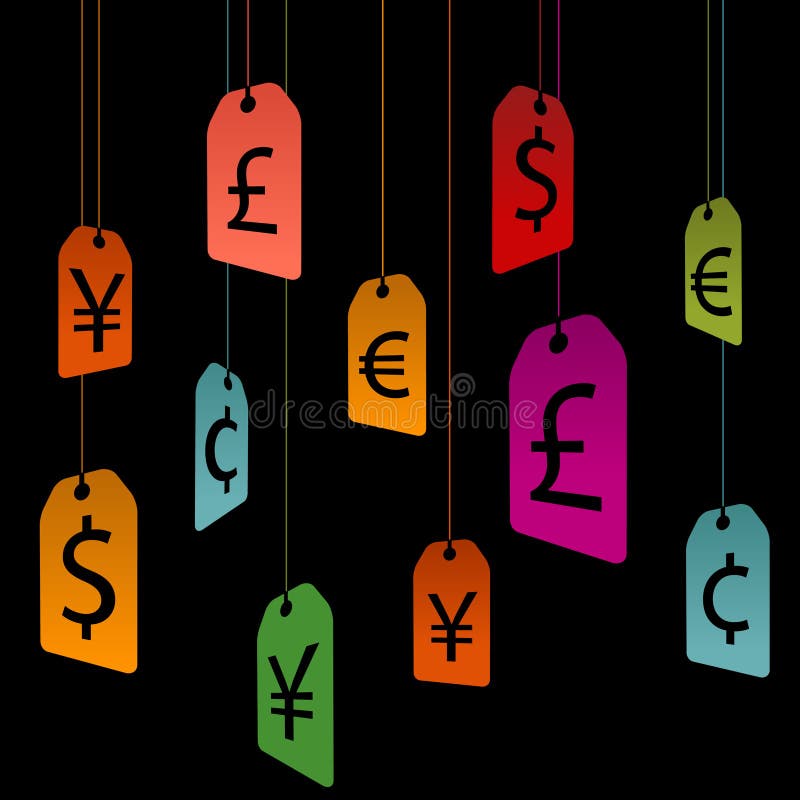 Étiquettes de prix illustration de vecteur. Illustration du vente ...