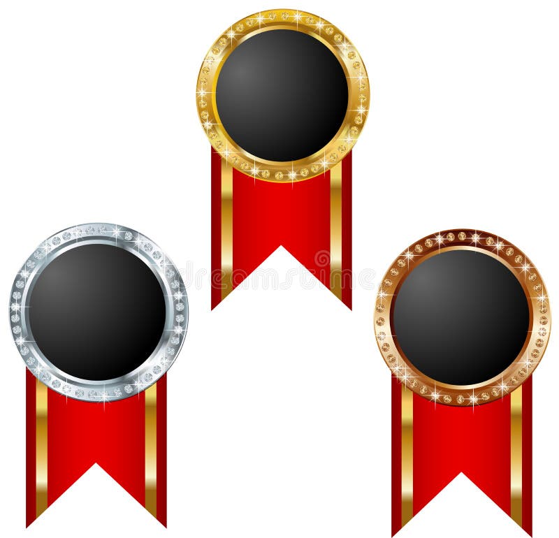 Prize banners stock illustration. Illustration of magnificent - 92632523