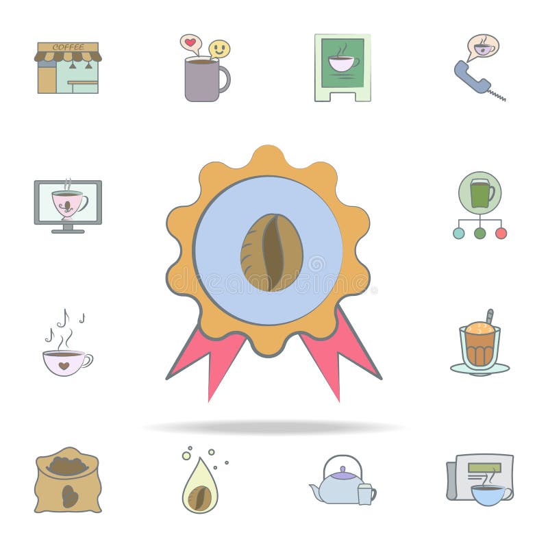 Prize for Coffee Icon. Coffee Icons Universal Set for Web and Mobile ...