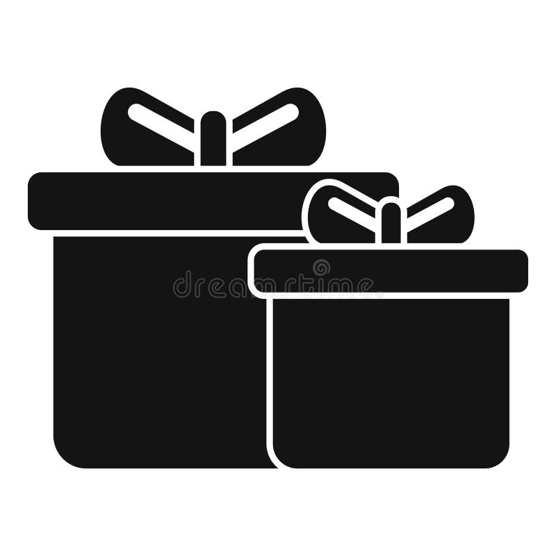 Prize Gift Box Icon Simple Vector. Closed Offer Stock Vector ...
