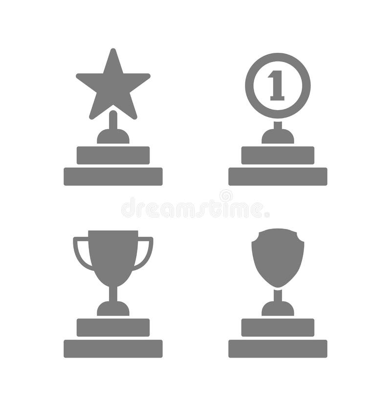 Prize icon vector design stock vector. Illustration of honor - 200996780