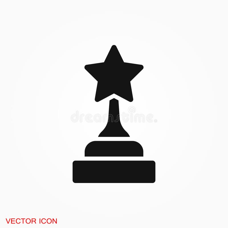 Prize Icon Vector Sign Symbol for Design Stock Illustration ...
