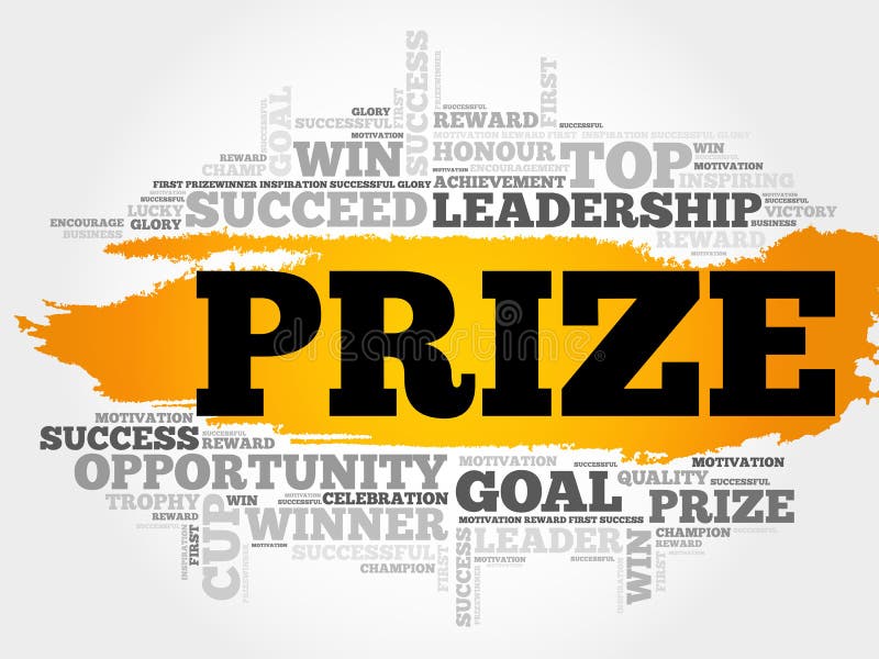 Prize Word Cloud, Business Concept Stock Illustration - Illustration of ...