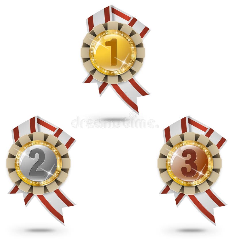 Prize banners stock illustration. Illustration of magnificent - 92632523