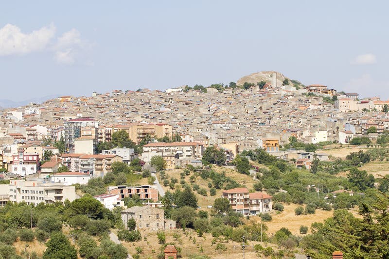 Prizzi, Sicily stock photo. Image of europe, palermo - 32461798