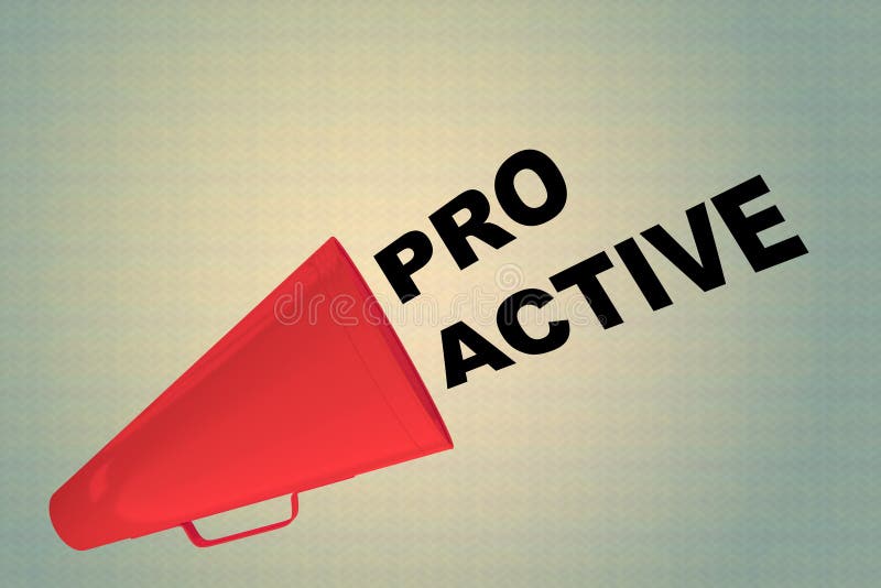 PRO ACTIVE concept stock illustration. Illustration of power - 140341343