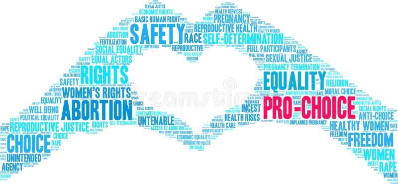 Pro-Choice Word Cloud stock vector. Illustration of moral - 150714291