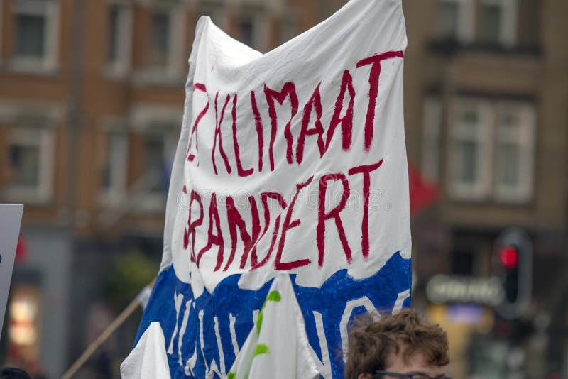 Pro Climate Protest Against Shell at the Dam Square 15-1-2018 at ...