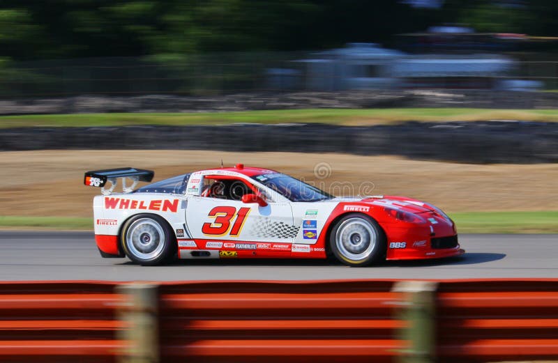 Pro Corvette racing editorial photo. Image of curran - 51388451