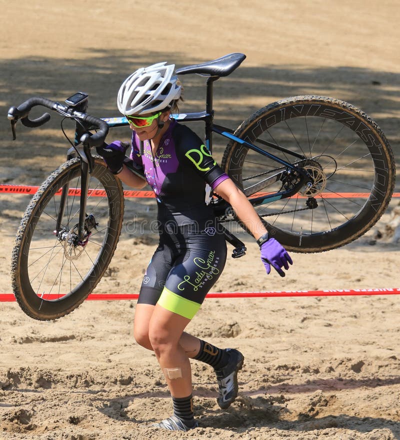 Pro Cyclocross Cycling Race Editorial Stock Photo - Image of cool, bike ...