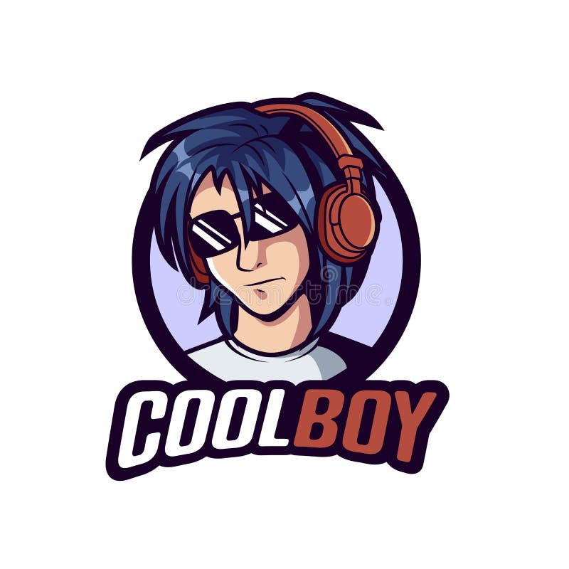 Pro Gamer Mascot Esport Logo Design Stock Vector - Illustration of logo ...