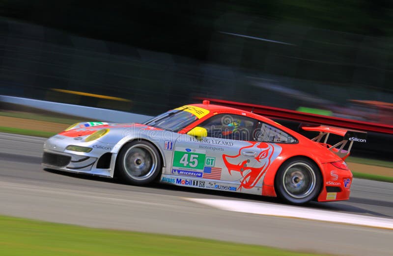 Pro Porsche Team racing editorial stock photo. Image of competition ...